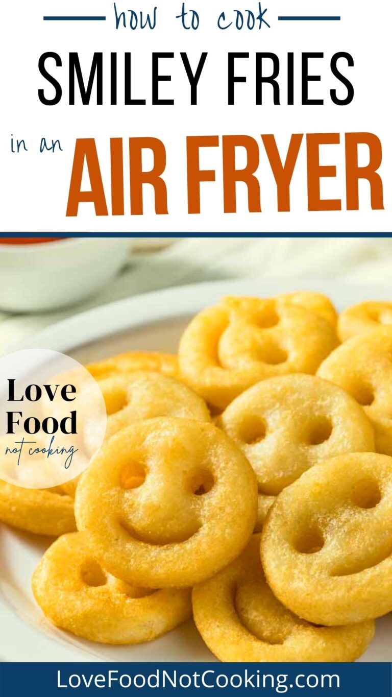 Air Fryer Smiley Fries | Crisp and golden smiley fries | Love Food Not ...