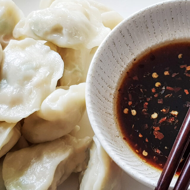 Instant Pot Frozen Dumplings | Love Food Not Cooking