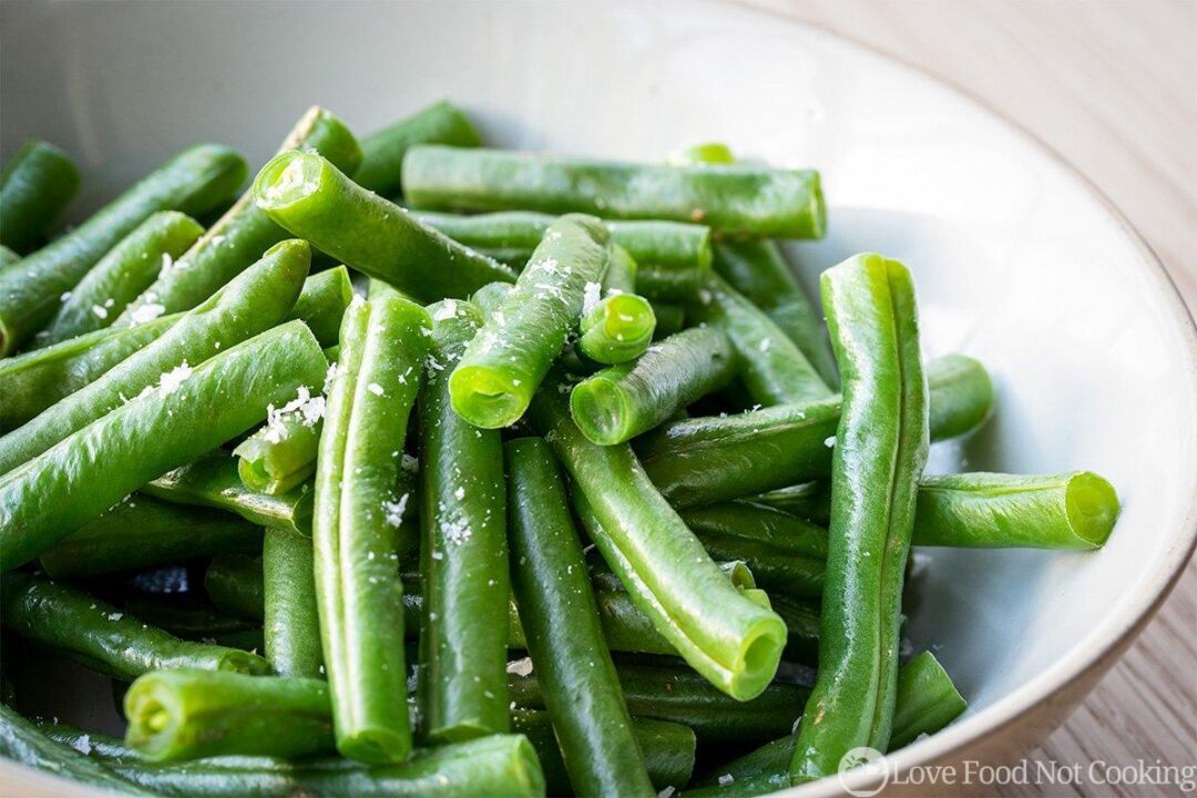 Microwave Green Beans | Love Food Not Cooking