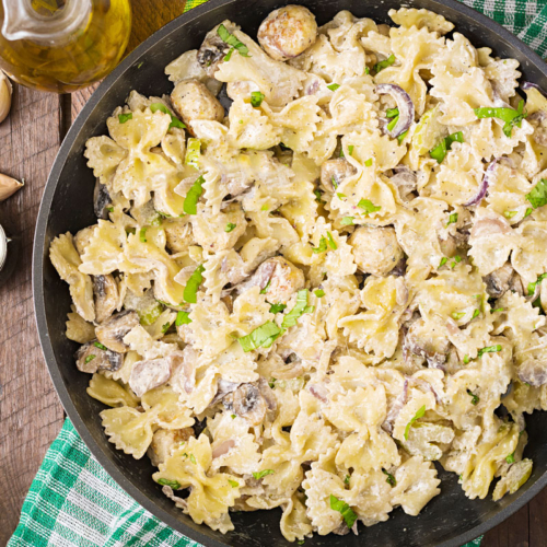 Quick and Easy Sour Cream Pasta Sauce Love Food Not Cooking