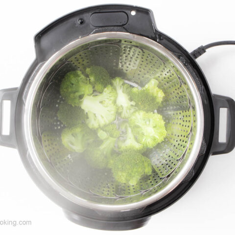How To Steam in an Instant Pot | Love Food Not Cooking