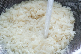 Perfect Air Fryer Rice | Love Food Not Cooking