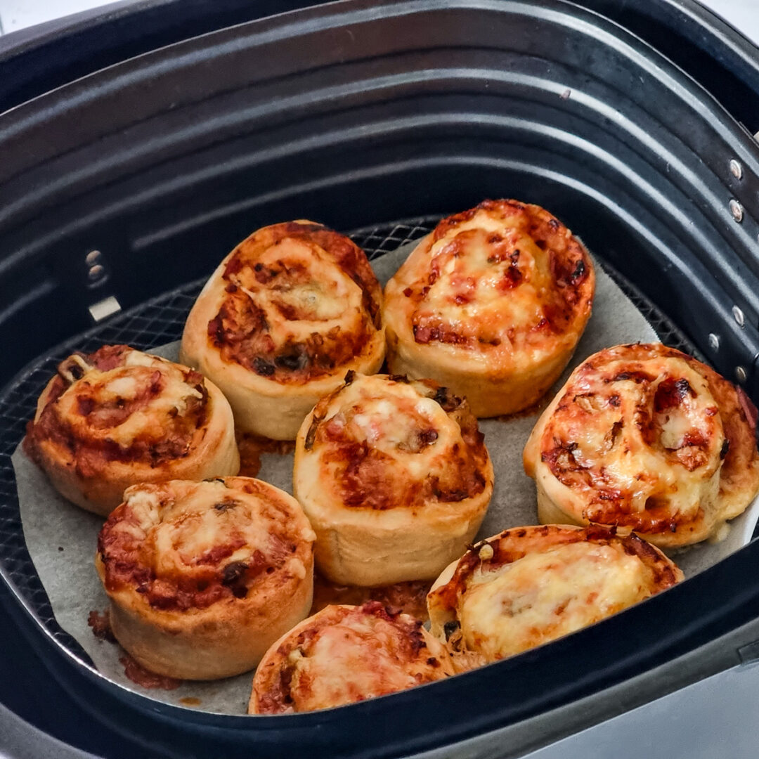 Air Fryer Pizza Scrolls | Love Food Not Cooking