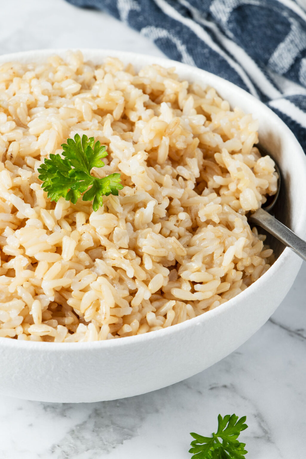 Instant Pot Brown Rice | Love Food Not Cooking
